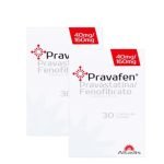 Pravafen 40mg/160mg - Caja x 30 Cápsulas - Lleva 2, Paga 1