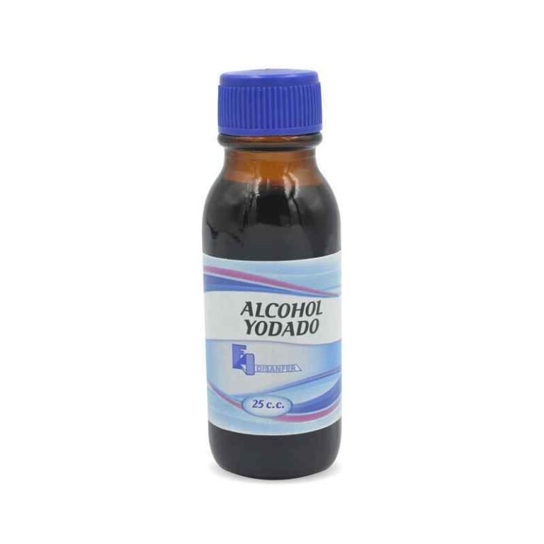 ALCOHOL YODADO 25 ML X 12 UDS