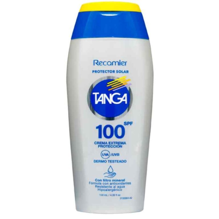 BLOQUEADOR TANGA SPF 100 ADULTOS CREMA X 130 ML