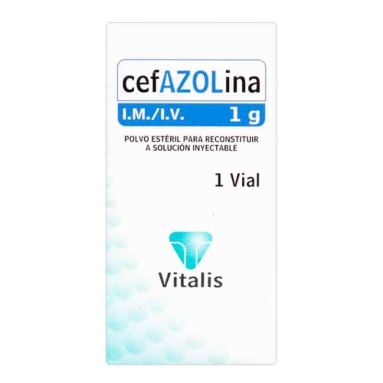 CEFAZOLINA 1 GR X 1 AMPOLLA VITALIS