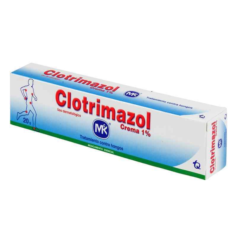 CLOTRIMAZOL 1% CREMA TÓPICA X 20 G