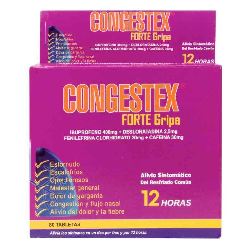CONGESTEX FORTE 80 TABLETAS