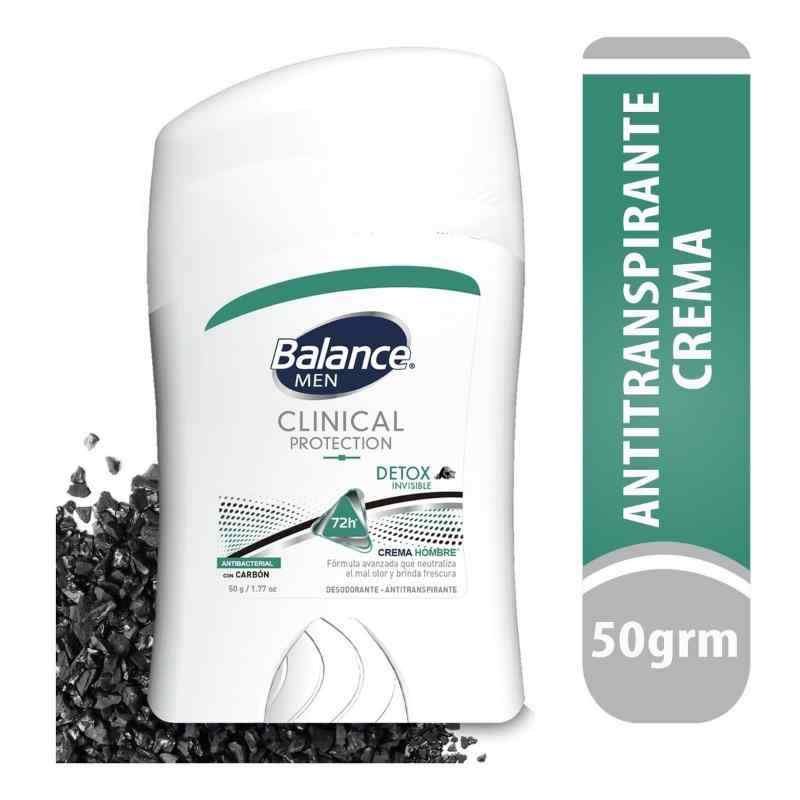 DESODORANTE BALANCE CLINICAL DETOX CREMA 50 GR HOMBRE