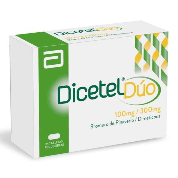 DICETEL DUO 100/300 MG CAJA X 24 TABLETAS