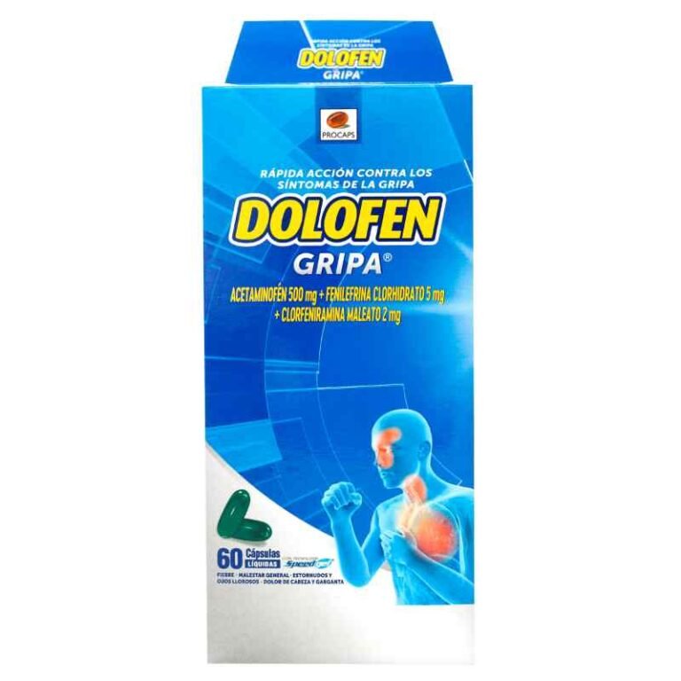 DOLOFEN GRIPA CAJA X 60 CAPSULAS