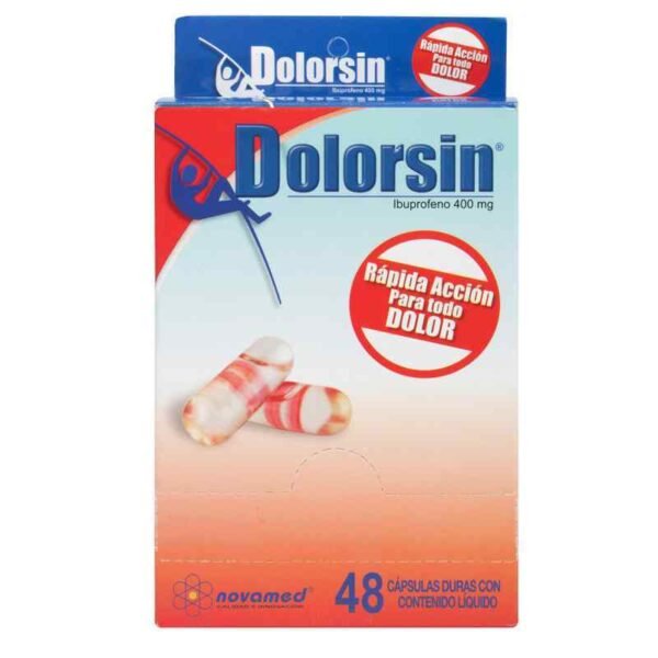 DOLORSIN 400 MG X 48 CAPSULAS