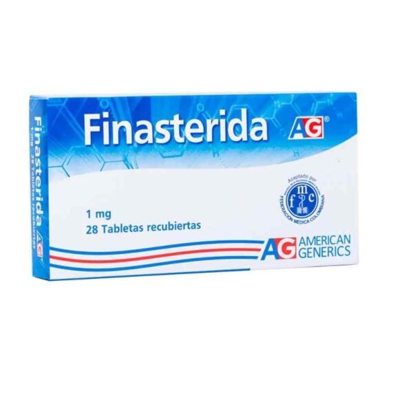 FINASTERIDE 1 MG CAJA X 28 TABLETAS AG