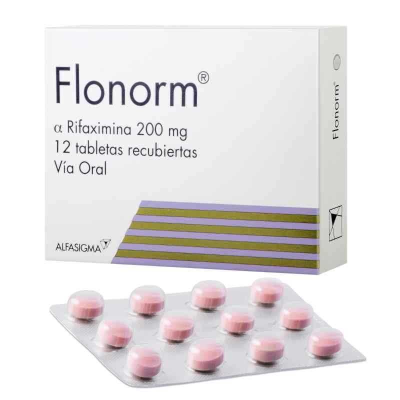 FLONORM 200 MG CAJA X 12 TABLETAS