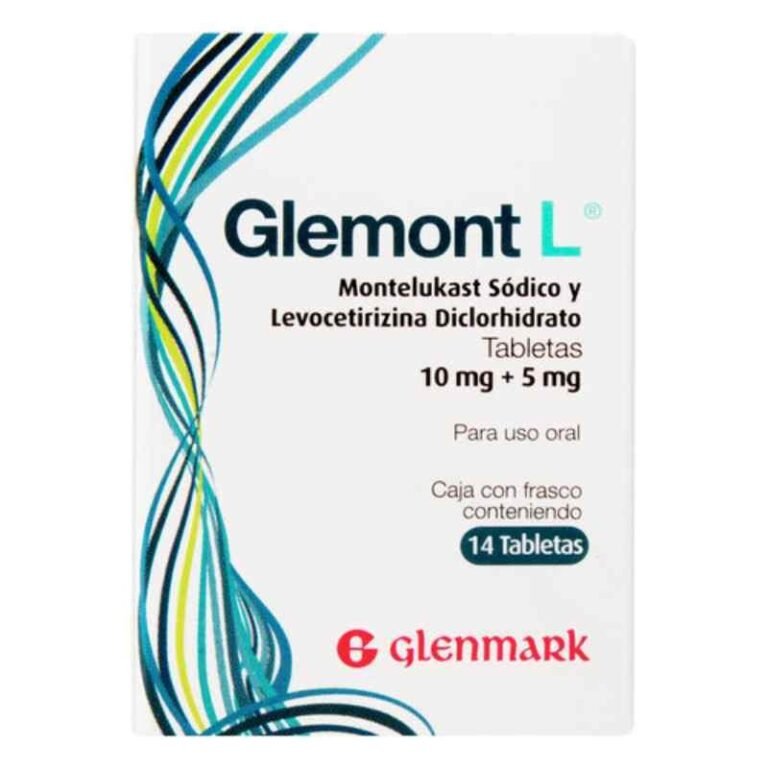 GLEMONT L 10 MG + 5 MG CAJA X 14 TABLETAS