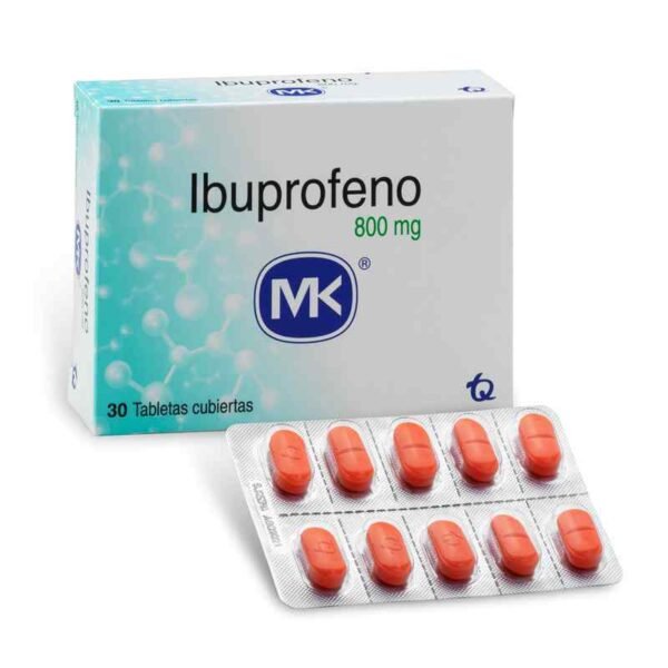 IBUPROFENO 800 MG CAJA X 30 TABLETAS MK