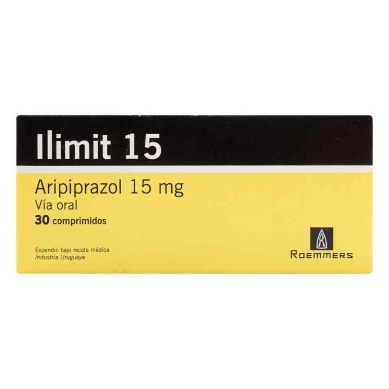 Ilimit 15 mg - 30 Comprimidos para Trastornos Psiquiátricos