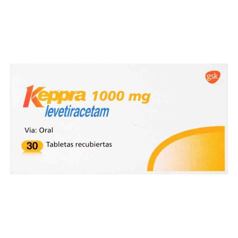 KEPPRA 1000 MG CAJA X 30 TABLETAS