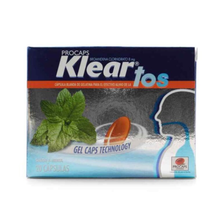 KLEAR TOS CAJA X 20 CAPSULAS BLANDAS