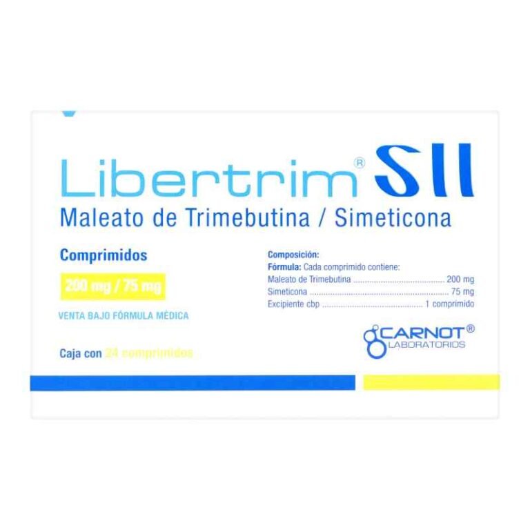 LIBERTRIM SII 200 MG/75 MG CAJA X 24 TABLETAS