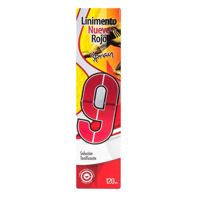 LINIMENTO 9 ROJO SPRAY X 120 ML