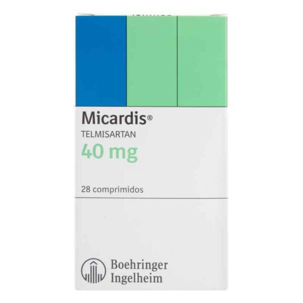 MICARDIS 40 MG CAJA X 28 COMPRIMIDOS