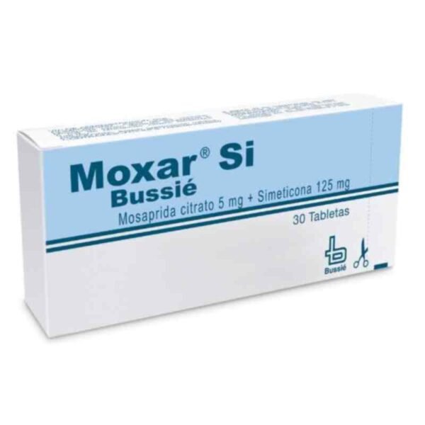 MOXAR SI 5/125 MG CAJA X 30 TABLETAS