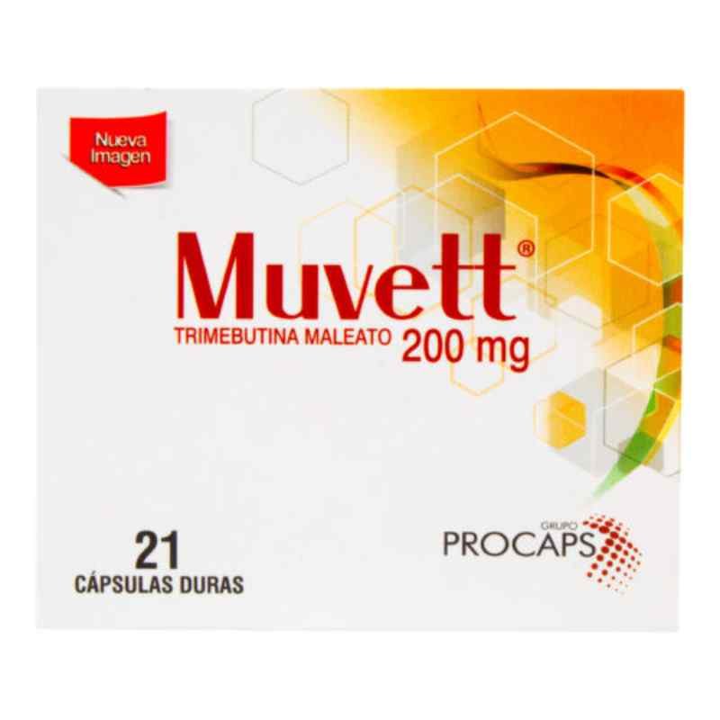 MUVETT 200 MG 21 CAPSULAS