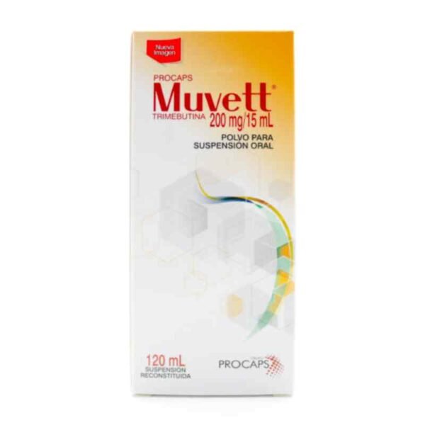 MUVETT 200 MG SUSPENSIÓN ORAL X 120 ML