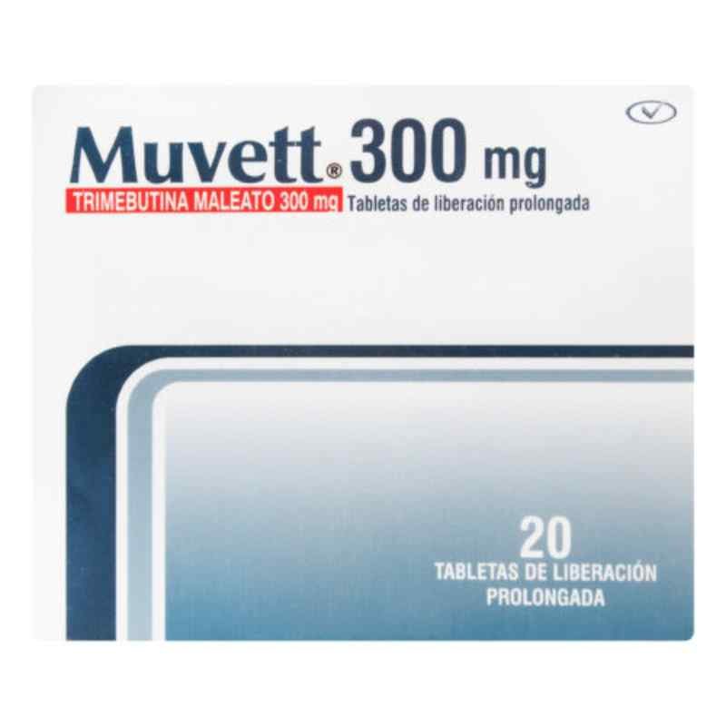 MUVETT 300 MG 20 TABLETAS