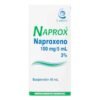 Naprox 150 mg/3% Suspensión 80 ml – Alivio Antiinflamatorio