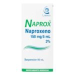 Naprox 150 mg/3% Suspensión 80 ml – Alivio Antiinflamatorio