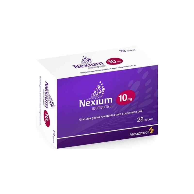 NEXIUM 10 MG CAJA X 28 SOBRES GRANULADOS