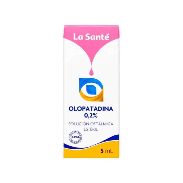OLOPATADINA 0.2% SOLUCIÓN OFTALMICA 5 ML LA SANTE