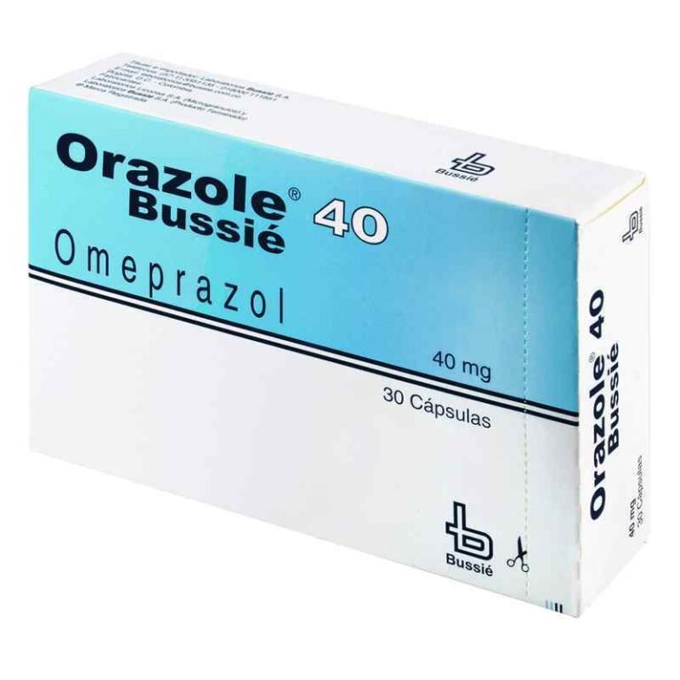 ORAZOLE 40 MG CAJA X 30 CAPSULAS