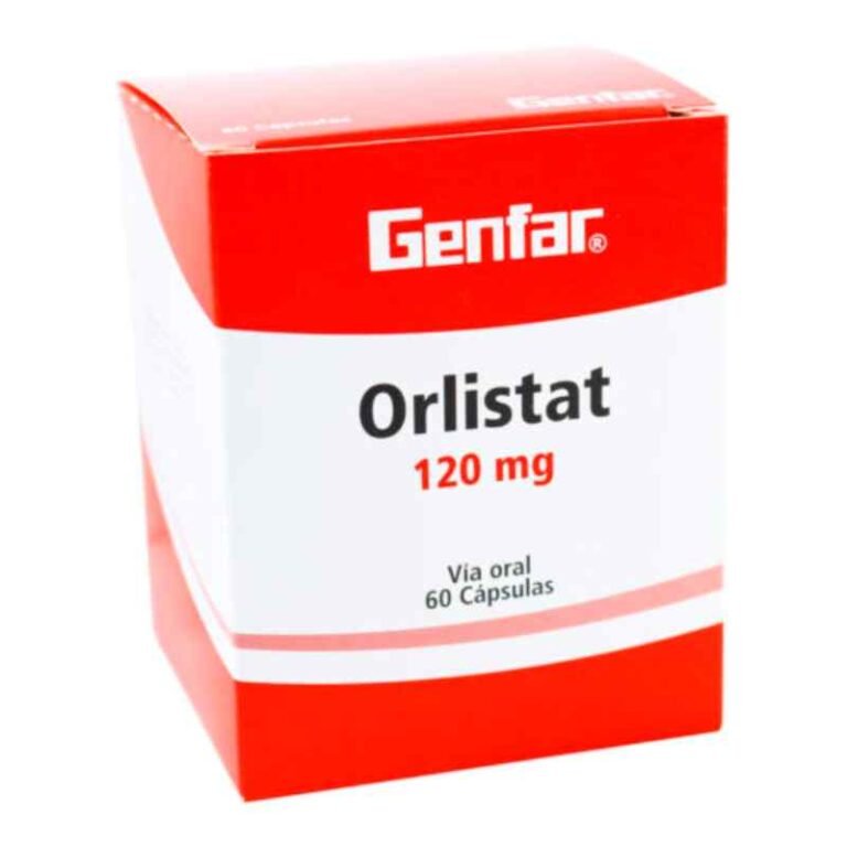 ORLISTAT 120 MG CAJA X 60 CAPSULAS GENFAR