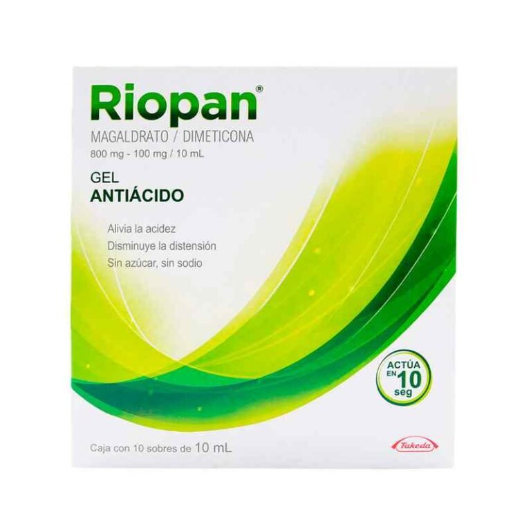 RIOPAN GEL ANTIACIDO CAJA X 10 SOBRES