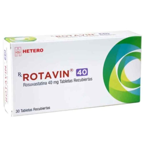 ROTAVIN 40 MG CAJA X 30 TABLETAS