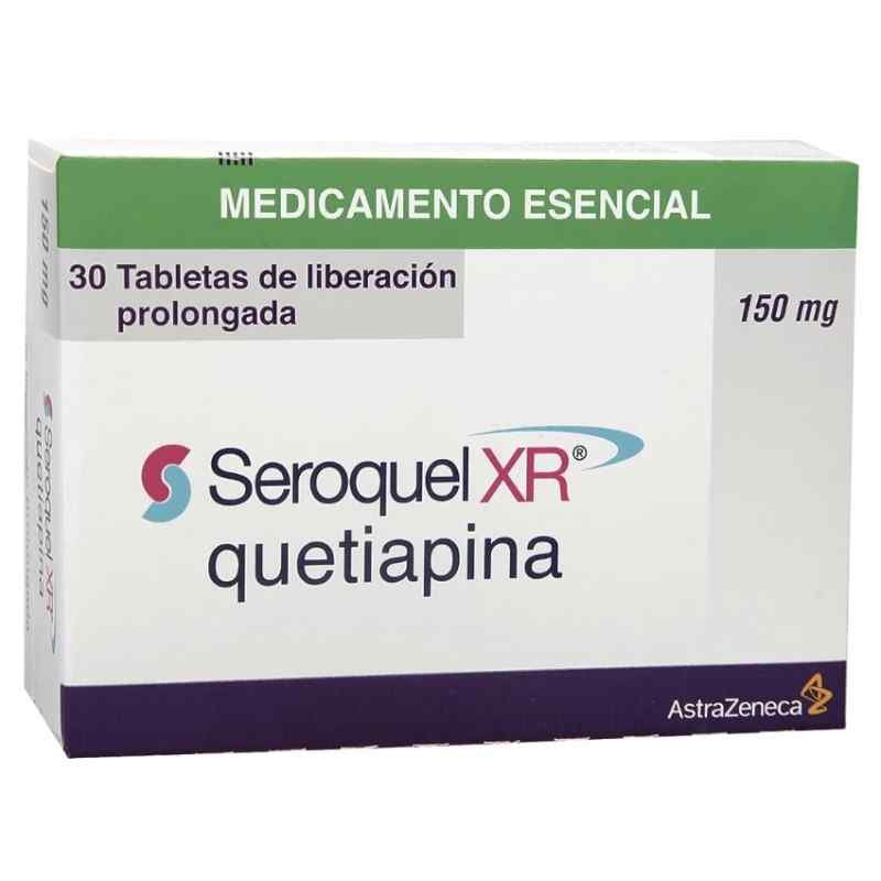 SEROQUEL XR 150 MG CAJA X 30 TABLETAS