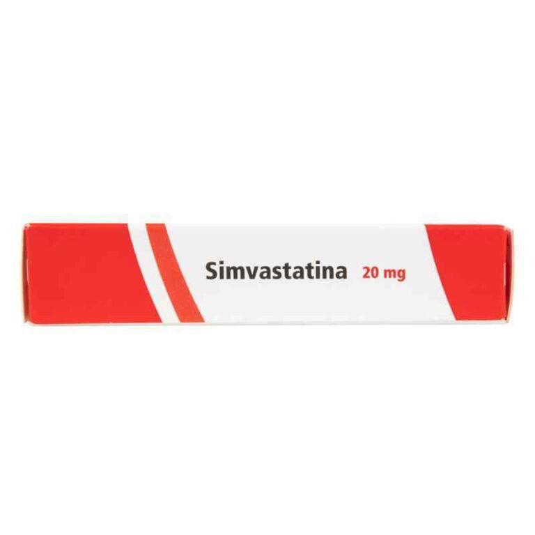 SIMVASTATINA 20 MG 10 TABLETAS GENFAR
