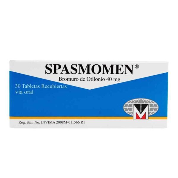 SPASMOMEN 40 MG CAJA X 30 TABLETAS