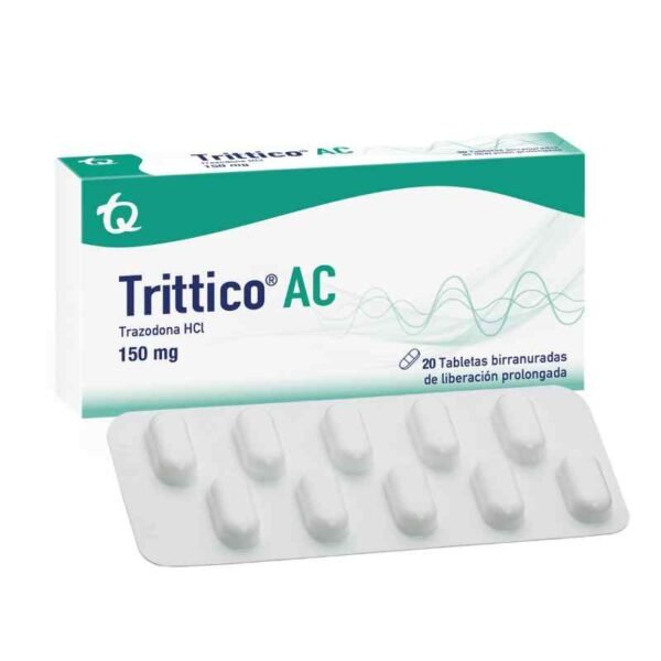 TRITTICO AC 150 MG CAJA X 20 TABLETAS