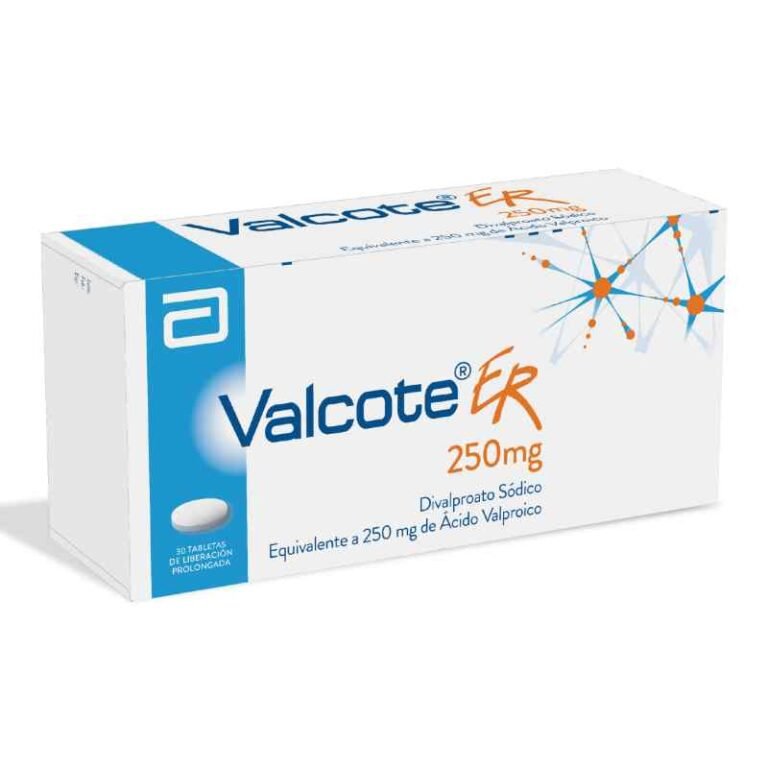 VALCOTE ER 250 MG CAJA X 30 TABLETAS