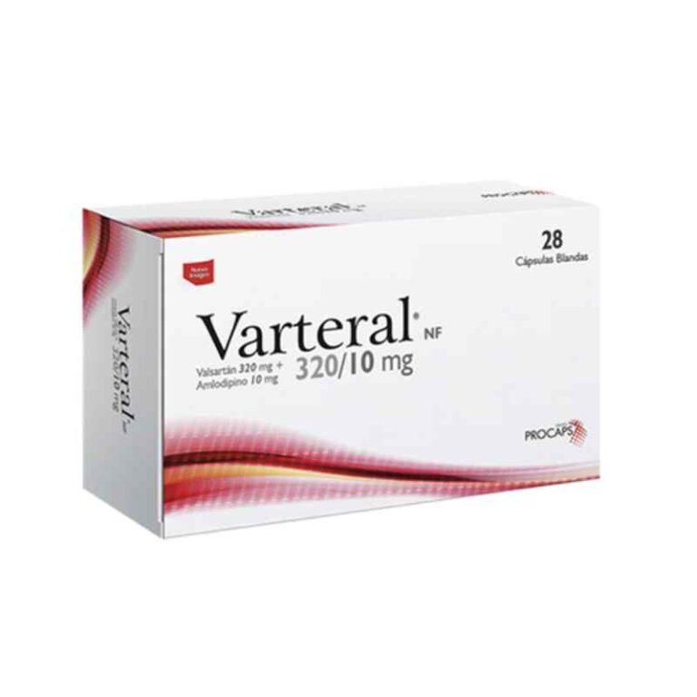 VARTERAL 320/10MG CAJA X 28 TABLETAS