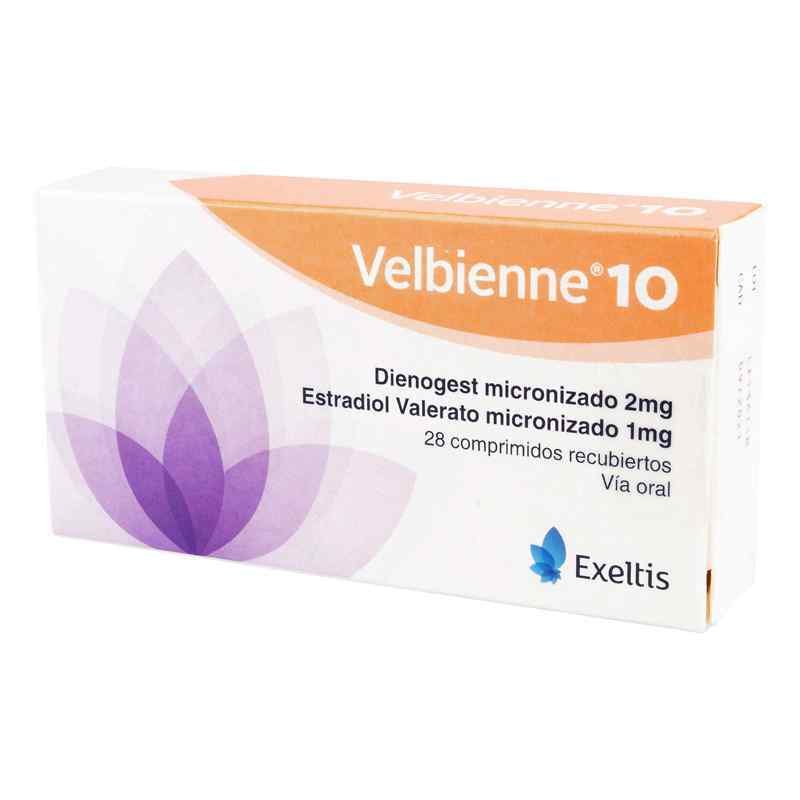 VELBIENNE 10 2 MG 28 COMPRIMIDOS