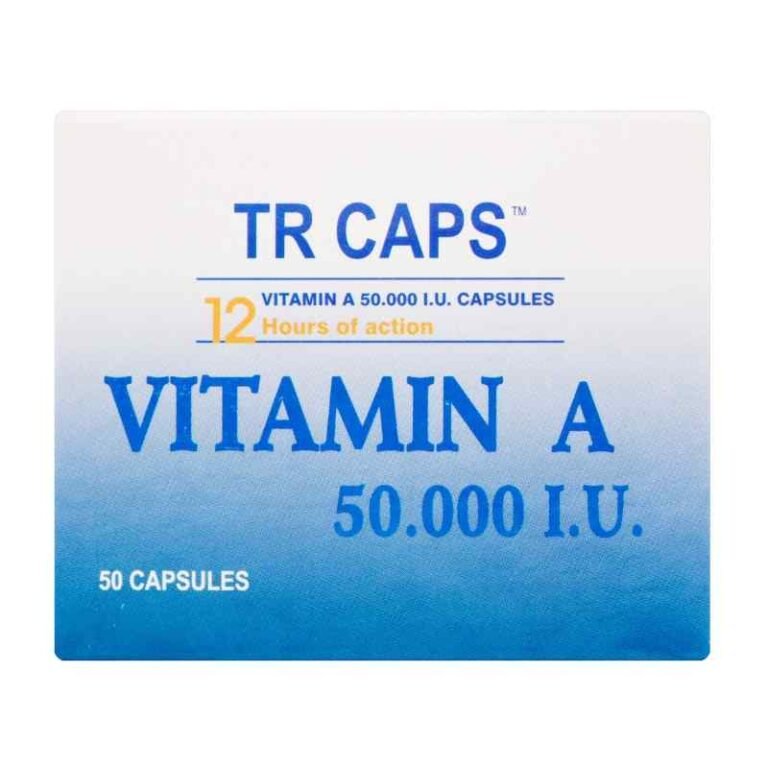 VITAMINA A 50000 UI CAJA X 50 CAPSULAS