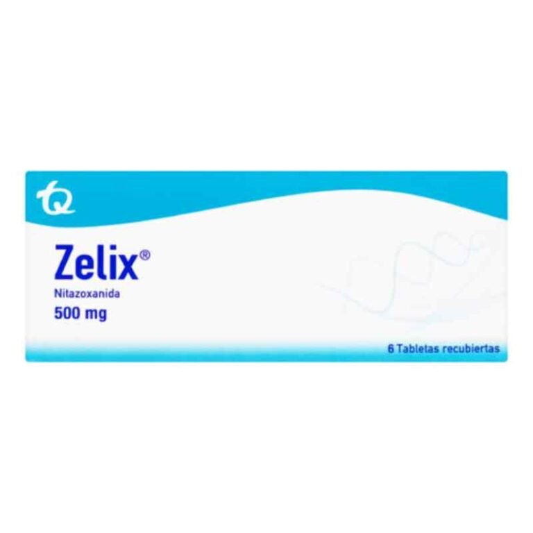 ZELIX 500 MG CAJA X 6 TABLETAS