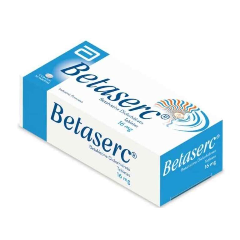 BETASERC 16 MG X 30 TABLETAS