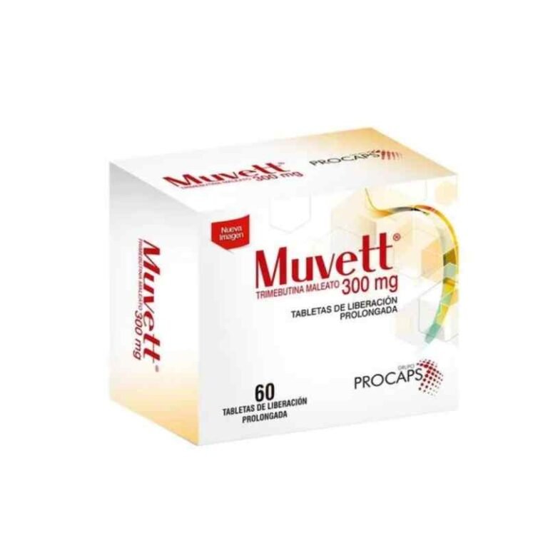 MUVETT 300 MG 60 TABLETAS