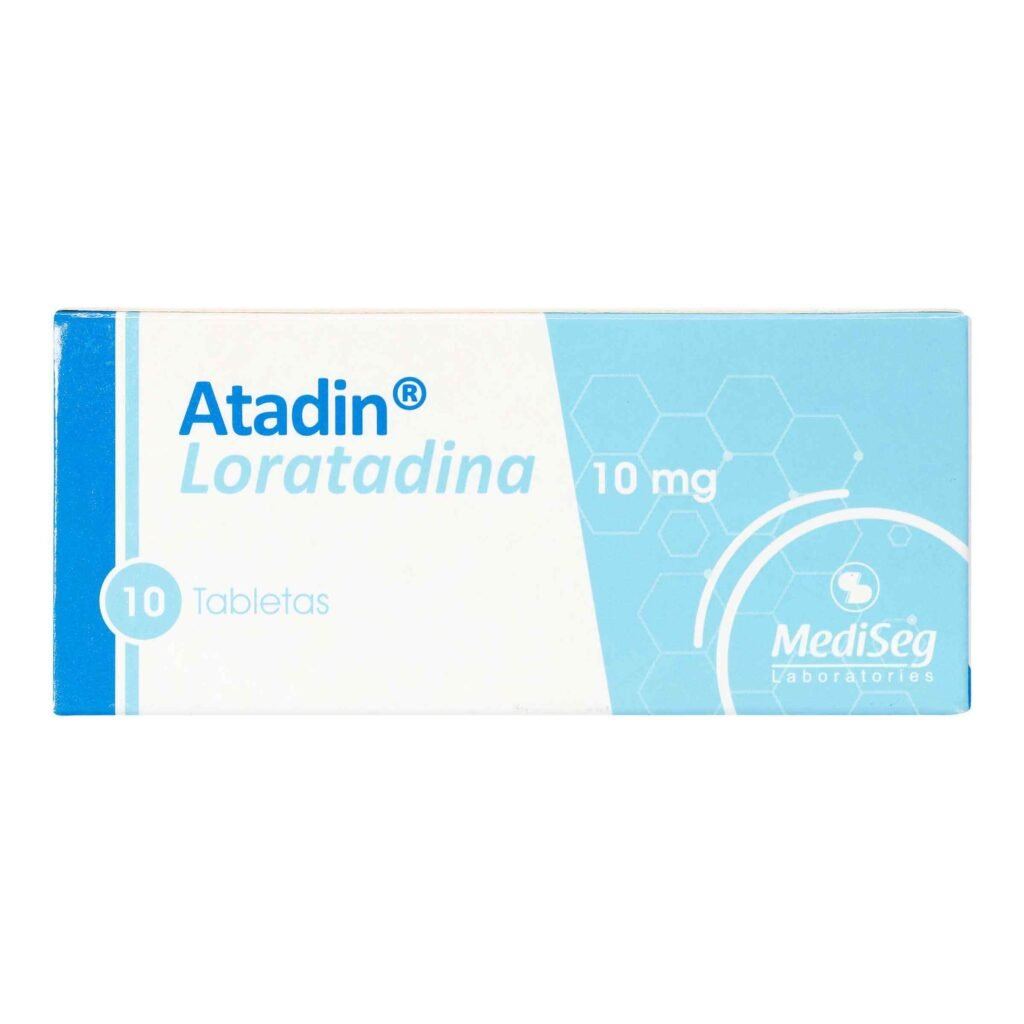 ATADIN (LORATADINA) 10 MG 10 TABLETAS ICOM